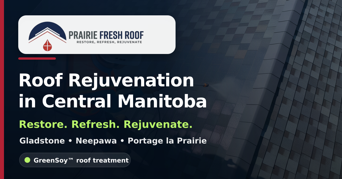 Roof Rejuvenation & Pest Control in Gladstone, Manitoba | Prairie Fresh ...